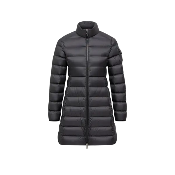 Moncler Igesse Mid-length Down Jacket - Black