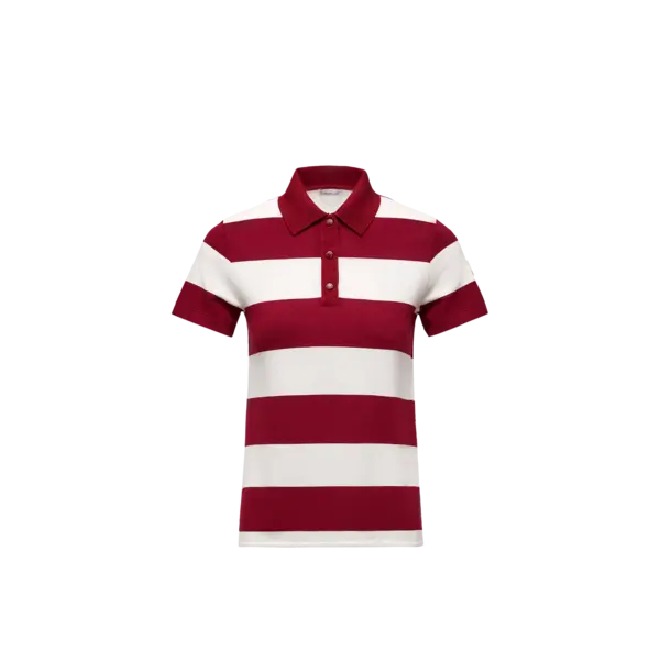 Moncler Striped Polo Shirt