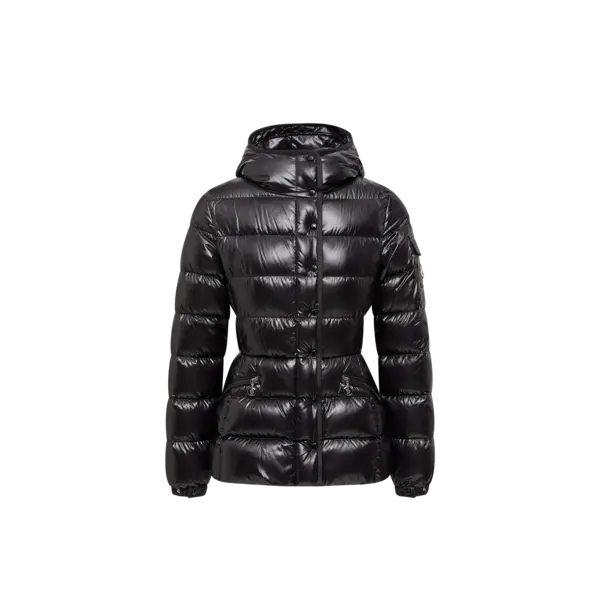 Moncler Barante Hooded Short Down Jacket - Black