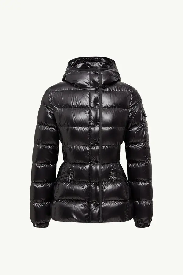 Moncler Barante Hooded Short Down Jacket - Black