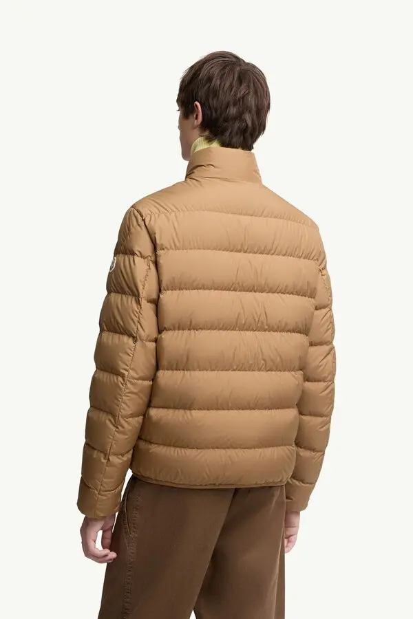Moncler Baudinet Short Down Jacket - Beige