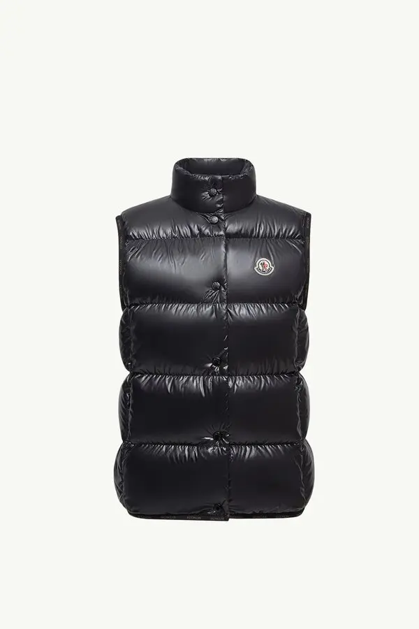 Moncler Badia Down Vest - Black