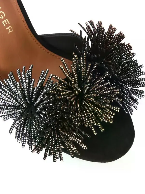 Kurt Geiger 90mm Pom Pom Sandals