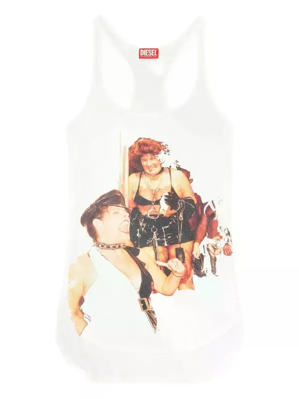 DIESEL® X Tom Of Finland Foundation Tank Top - White