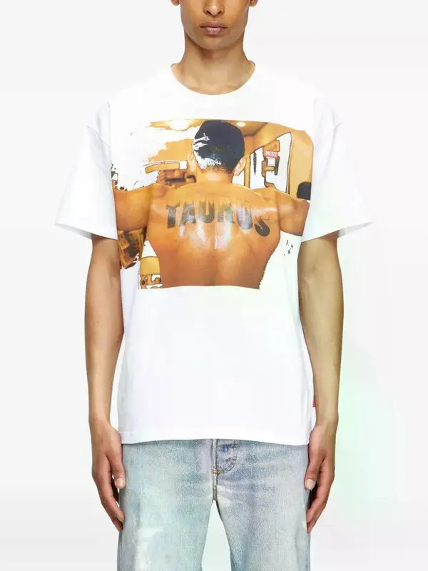 DIESEL® X Tom Of Finland Foundation T-shirt - White