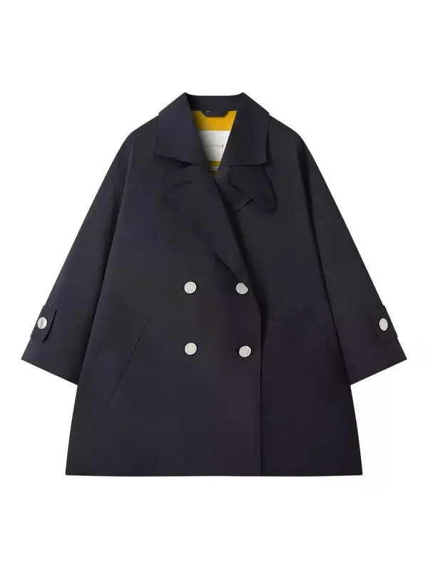 Mackintosh Crosslee Double-breasted Jacket - Blue