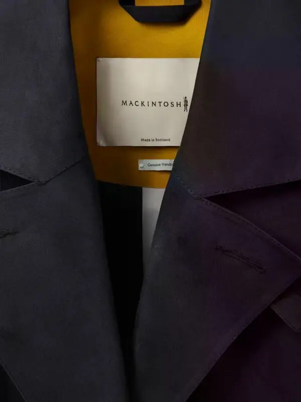 Mackintosh Crosslee Double-breasted Jacket - Blue