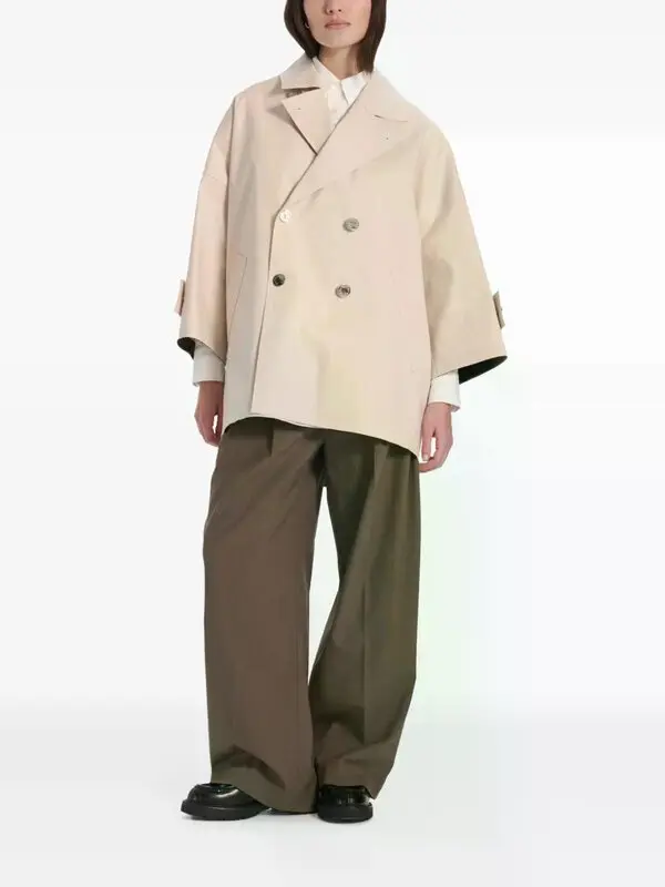 Mackintosh Crosslee Double-breasted Jacket - Neutrals