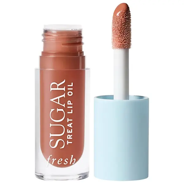 Fresh Sugar Treat Hydrating High Shine Lip Oil - Honey - Warm Terracotta