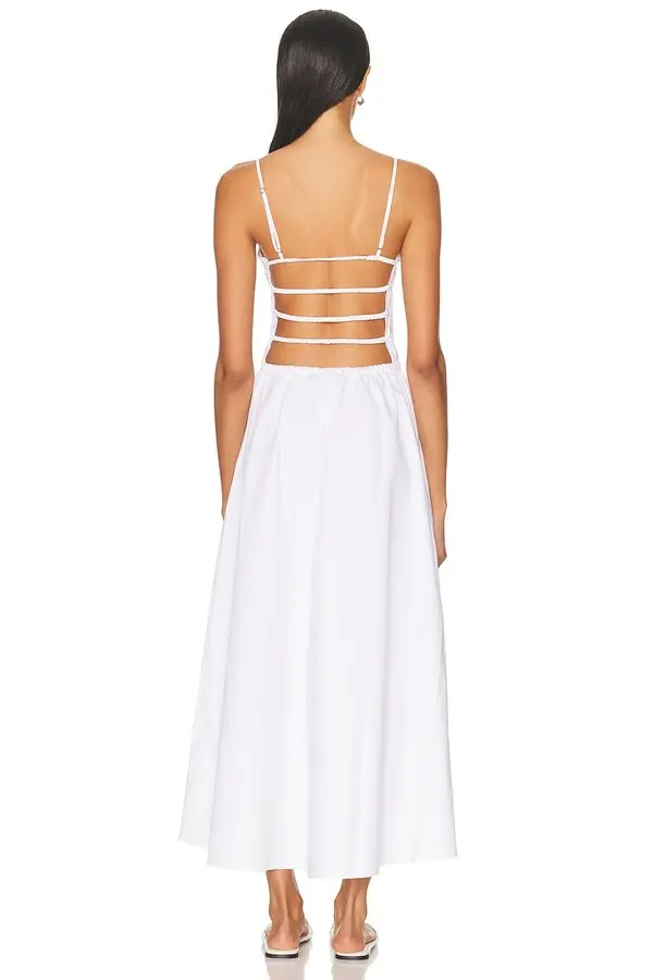 Solid & Striped The Delta Dress - Marshmallow