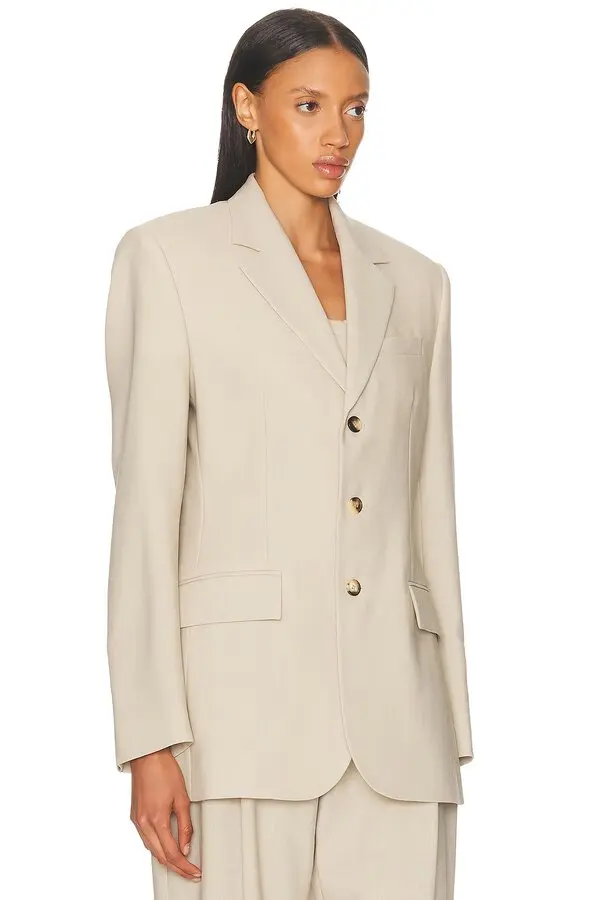 Wardrobe.NYC Light Longline Blazer