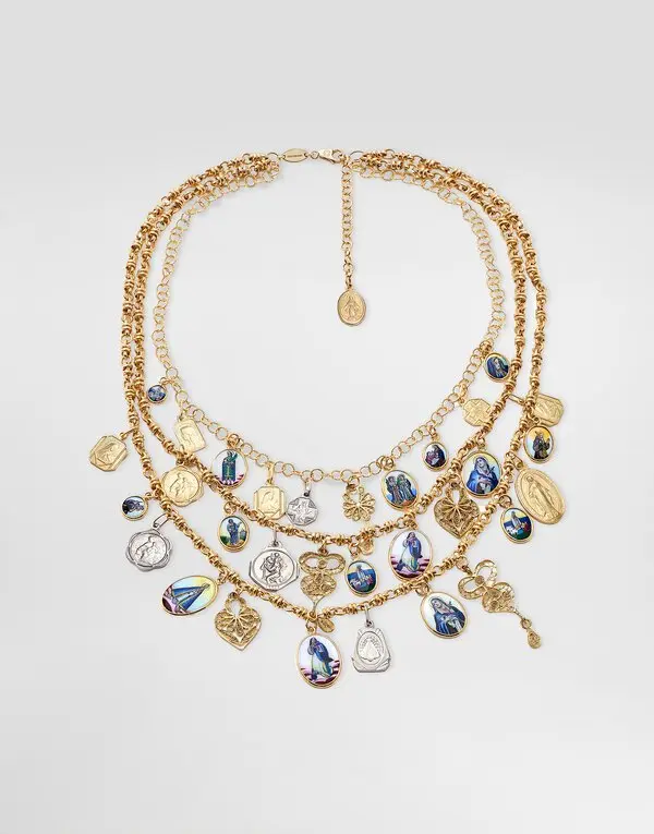 Dolce & Gabbana Sicily Necklace In 18 Carat Yellow - Gold