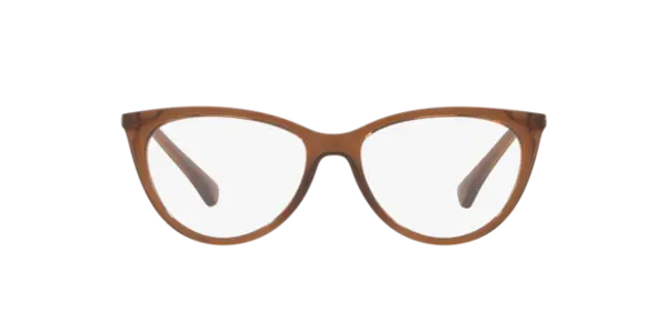 LENSCRAFTERS Cat-eye Eyeglasses - Shiny Transparent Brown