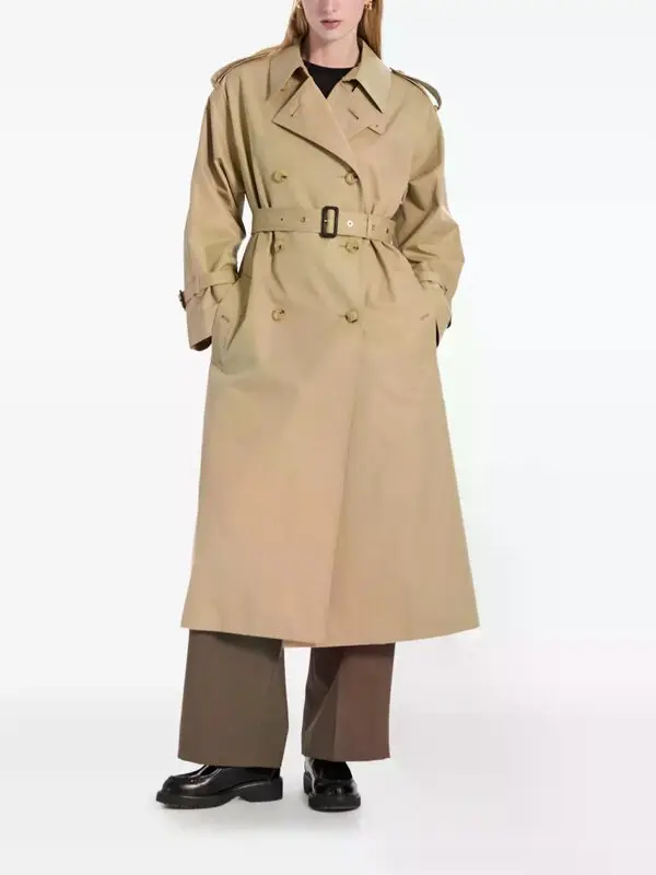 Mackintosh Buckholm Double-breasted Belted Trench Coat