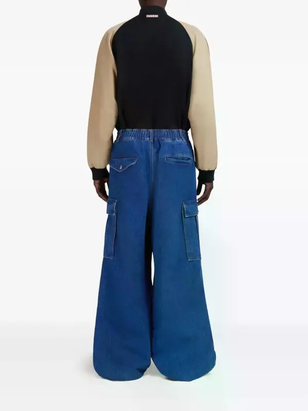 Marni High-rise Cargo Jeans