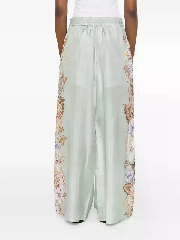 Zimmermann Coco Trousers - Green