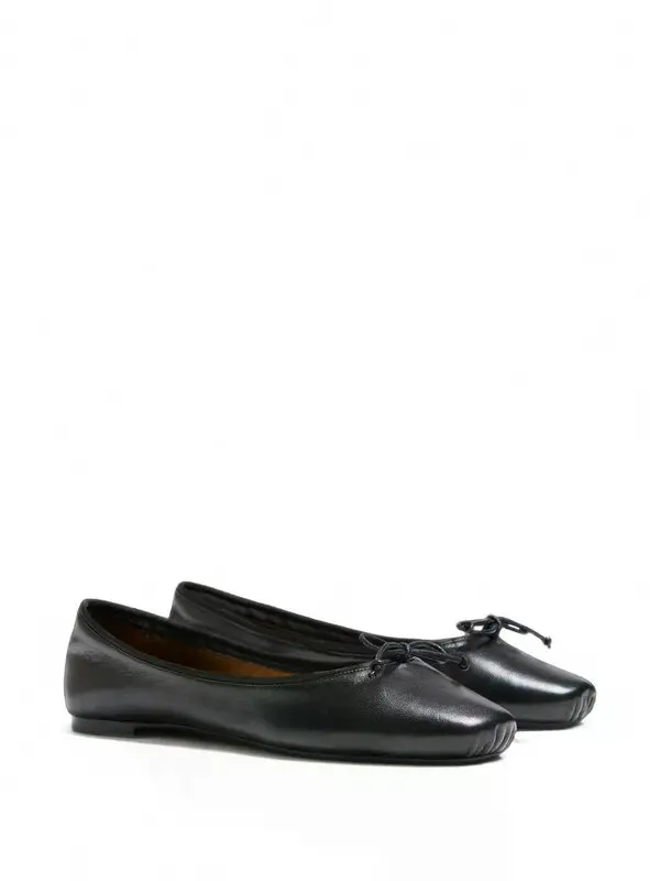 Khaite Charlotte Ballet Flats - Black