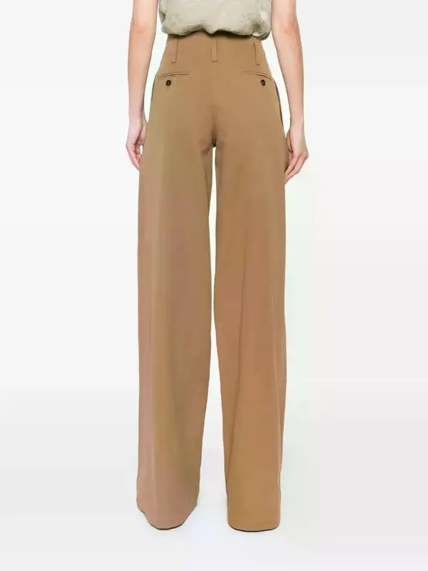 Chloé Buttoned Trousers - Brown