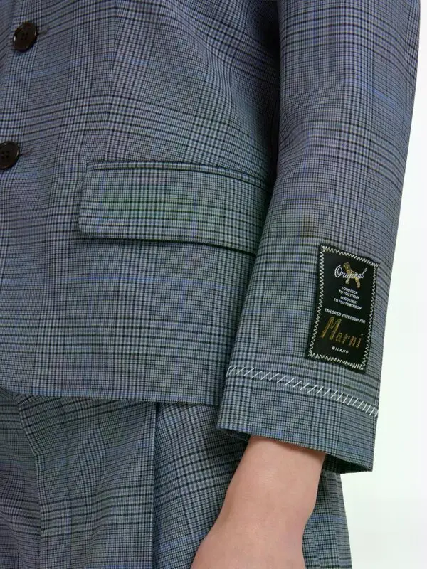 Marni Checked Blazer