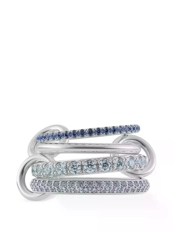 SPINELLI KILCOLLIN Iris Multi-stone Ring - Silver