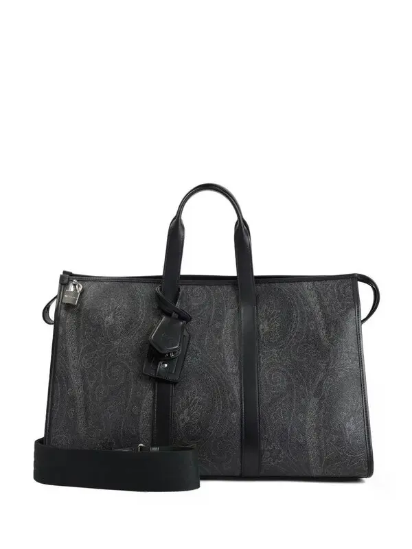 Etro Paisley-print Tote Bag - Black