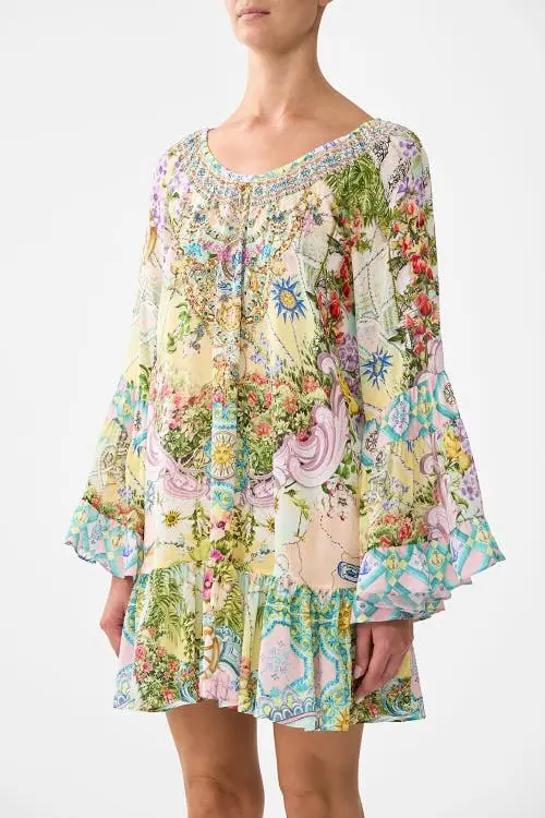 Camilla A Line Frill Dress
