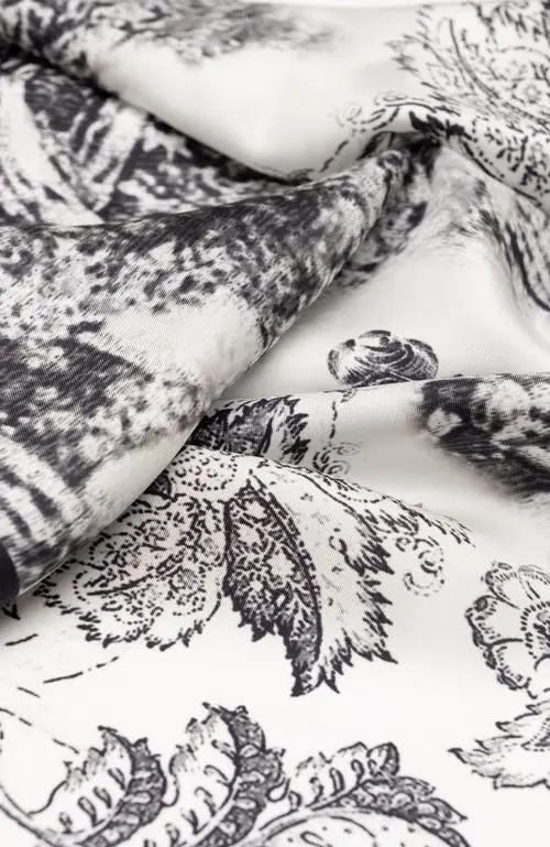 ELIZABETTA Toilelong Silk Scarf For