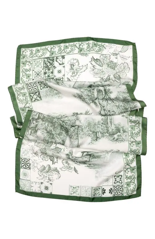 ELIZABETTA Toilelong Silk Scarf For