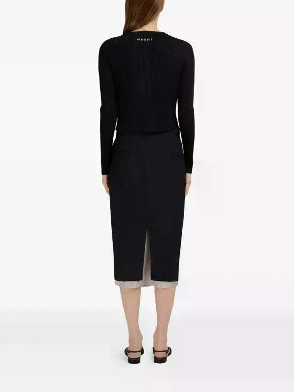 Marni Split-hem Pencil Skirt