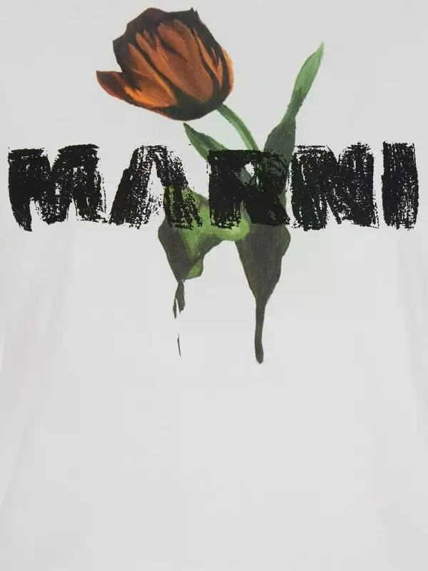 Marni Floral-print T-shirt