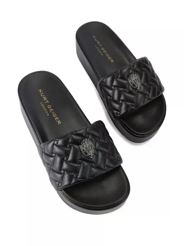 Kurt Geiger Meena Platform Sandals - Black