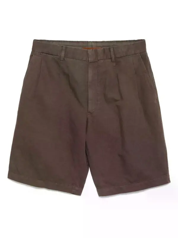 Zegna Chino Shorts - Brown