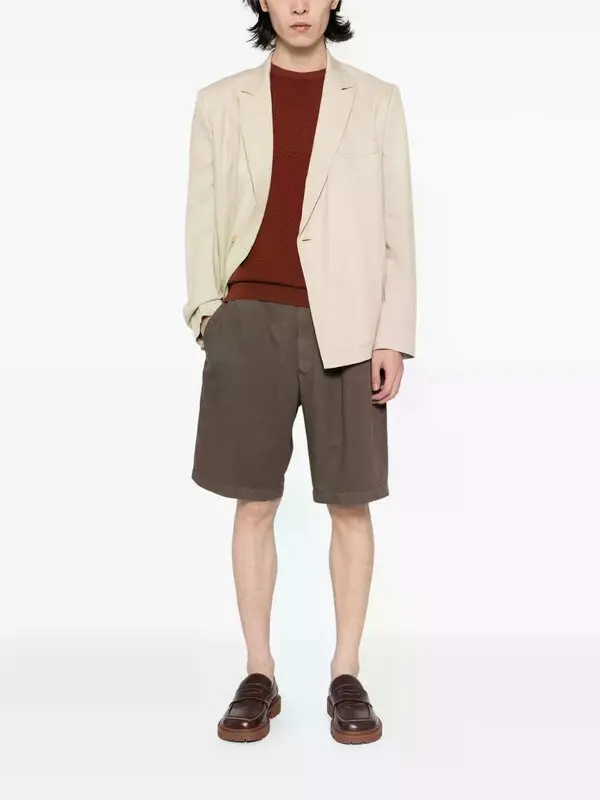 Zegna Chino Shorts - Brown