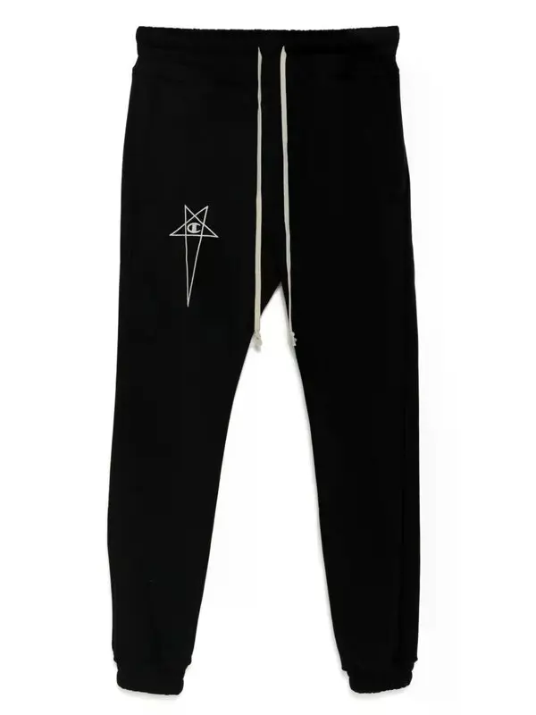 Rick Owens Cotton Track Pants