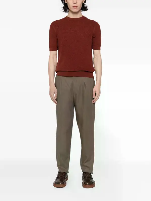 Zegna Cotton T-shirt - Brown