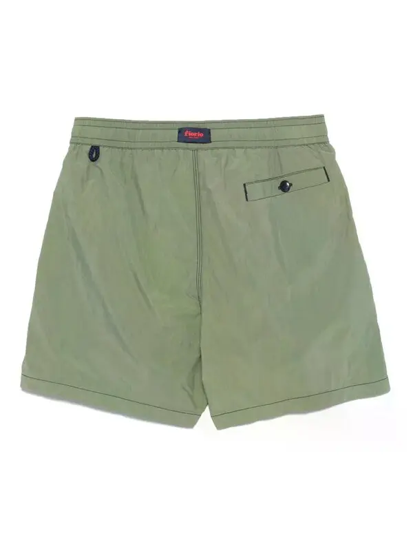 FIORIO MILANO Drawstring Swim Shorts - Green