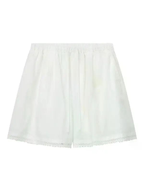 TOUT A COUP Scalloped-edge Shorts