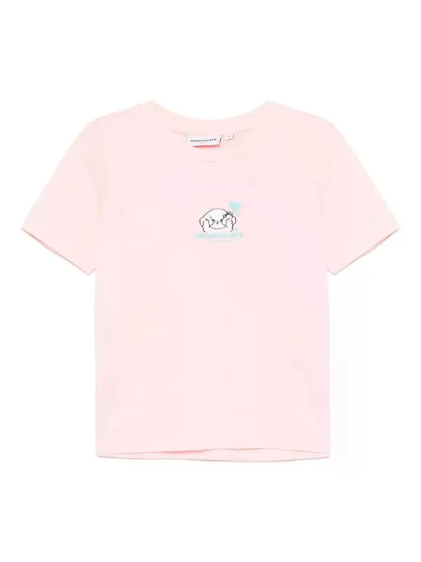 CHOCOOLATE Graphic T-shirt - Pink