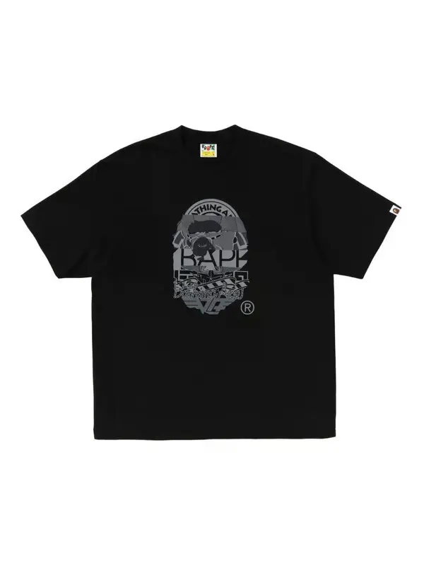 A BATHING APE Graphic-print Short-sleeve T-shirt - Black