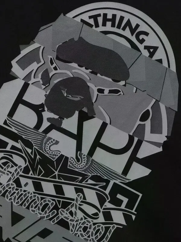 A BATHING APE Graphic-print Short-sleeve T-shirt - Black