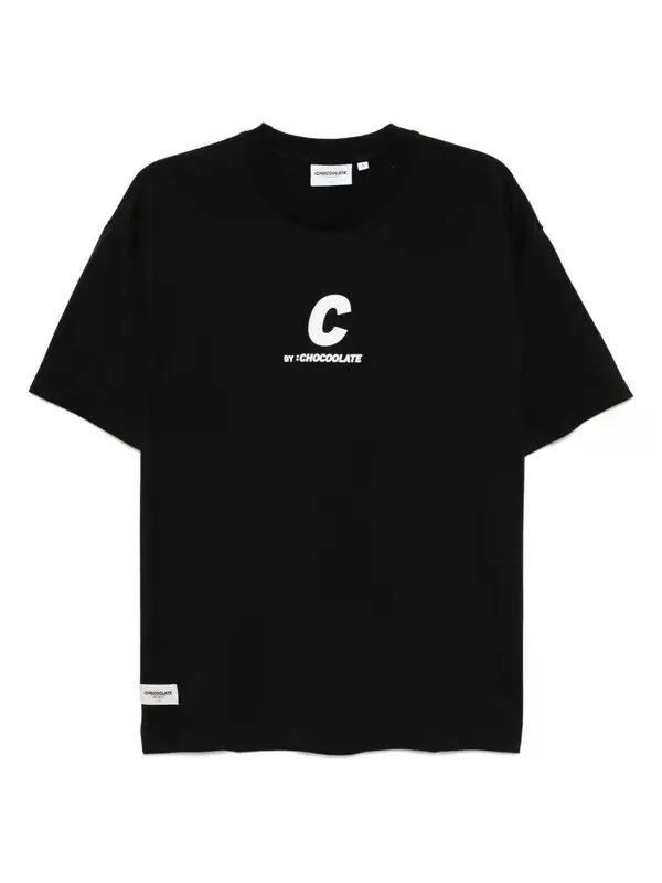 CHOCOOLATE Logo-print T-shirt - Black