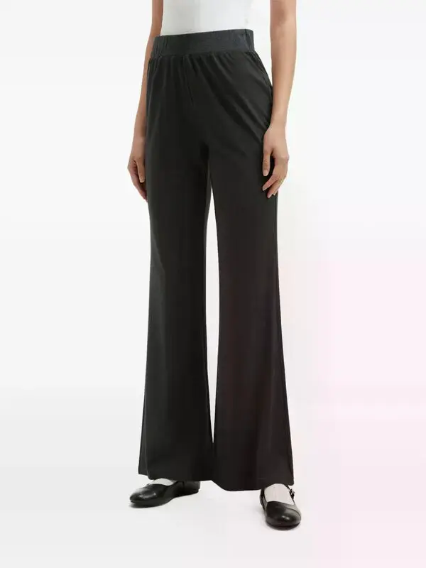TOUT A COUP Elastic-waist Flared Trousers