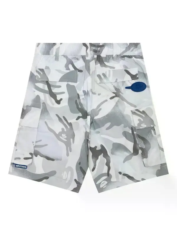 AAPE BY *A BATHING APE® Camouflage-print Shorts