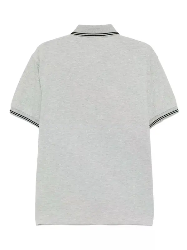 CHOCOOLATE Logo-embroidered Polo Shirt - Grey