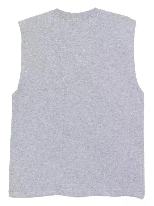 CHOCOOLATE Graphic-print Vest - Grey