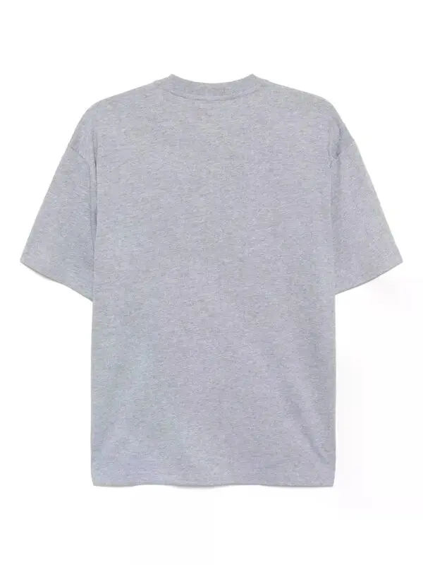 CHOCOOLATE X Russell Athletic Logo-print T-shirt - Grey