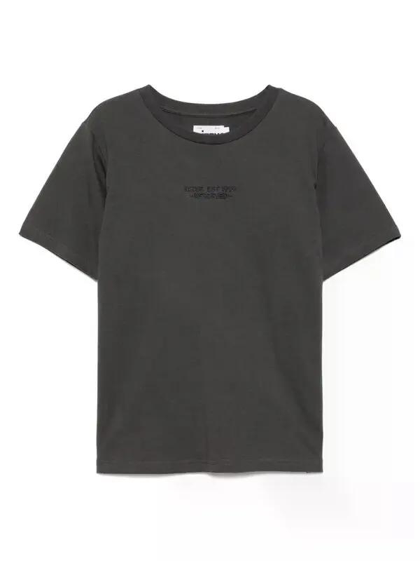 Izzue Logo-embroidered T-shirt