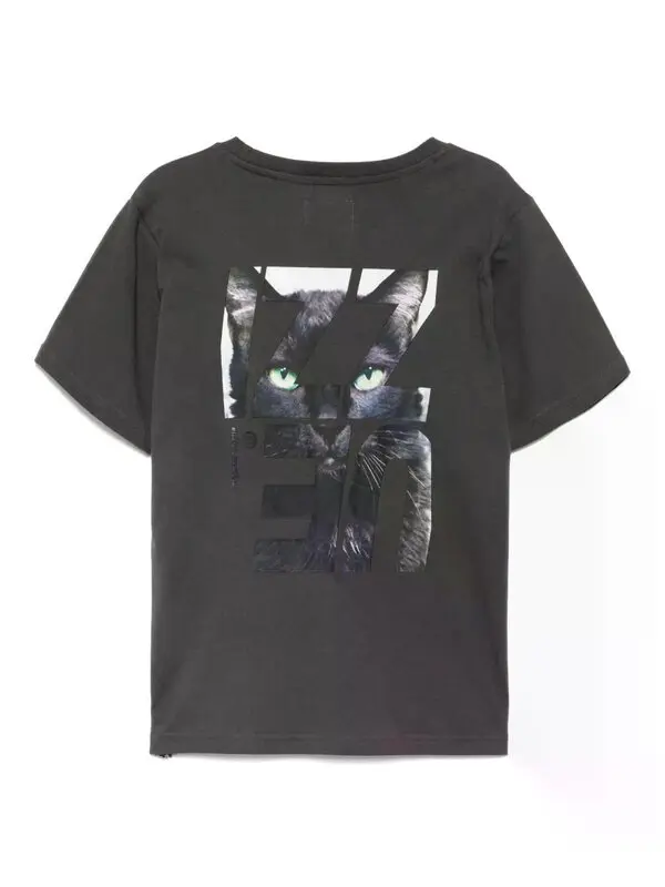 Izzue Logo-embroidered T-shirt