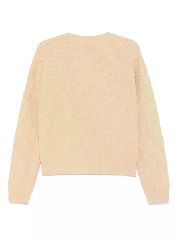 Etro Floral-embroidered Pullover - Neutrals