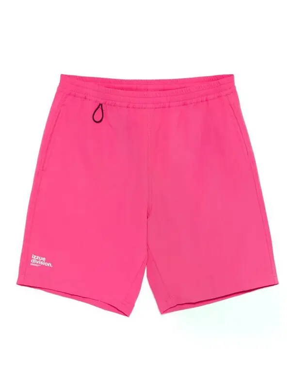 Izzue Logo-printed Shorts - Pink